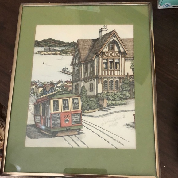 Art | Dw Patrick Framed And Signed | Poshmark
